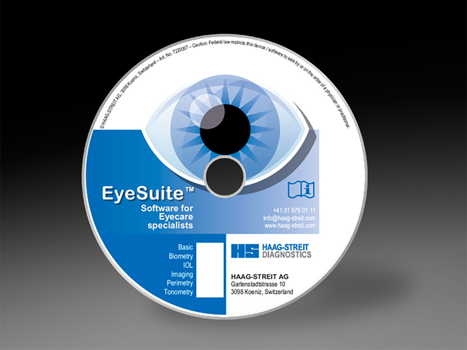 EyeSuite - Included with your device